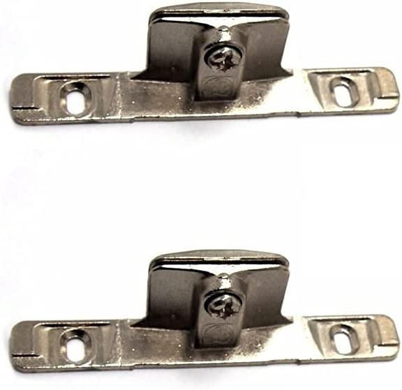 Drawer Front Fixing Brackets Front Fixing Bracket Nickel Plated